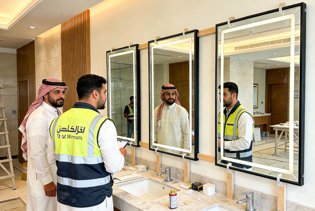 Hospitality Fit-Out Mirrors in KSA: Phased Delivery, Site Coordination ...